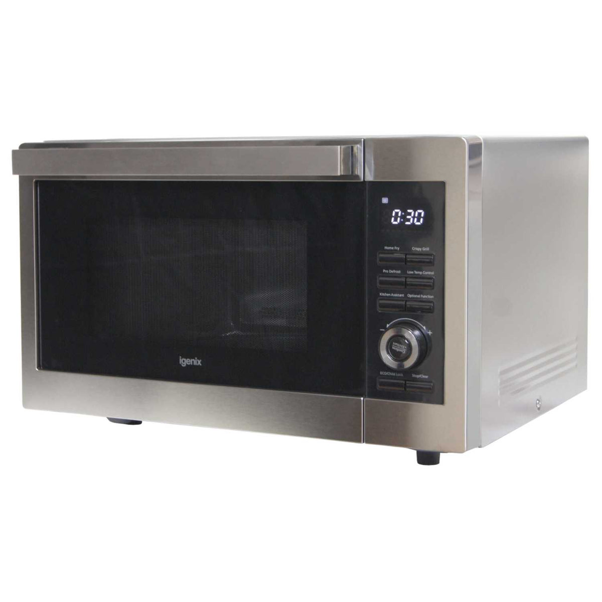 IGENIX IG3095 30L 1000W Digital Combination Microwave Stainless Steel ... IGENIX IG3095 30L 1000W Digital Combination Microwave Stainless Steel ...
