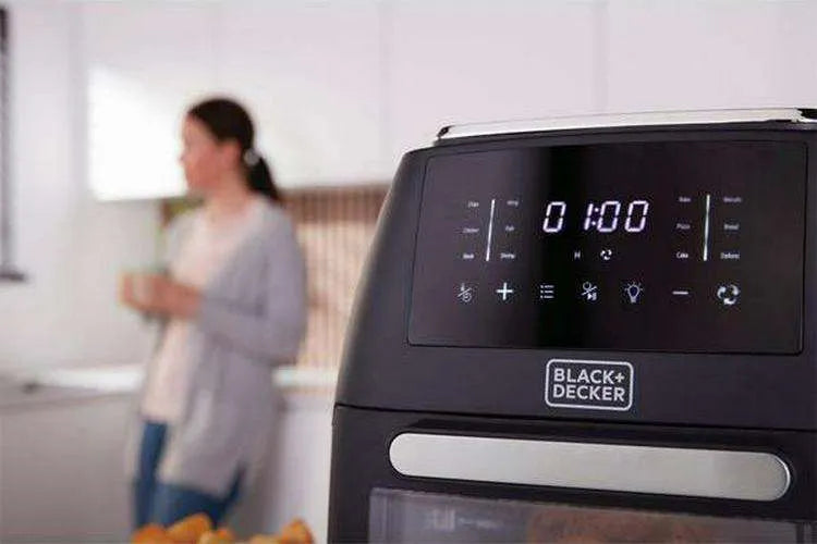 Black+Decker BXAF17095GB 12L Digital Air fryer Oven – Tylers Gas ...