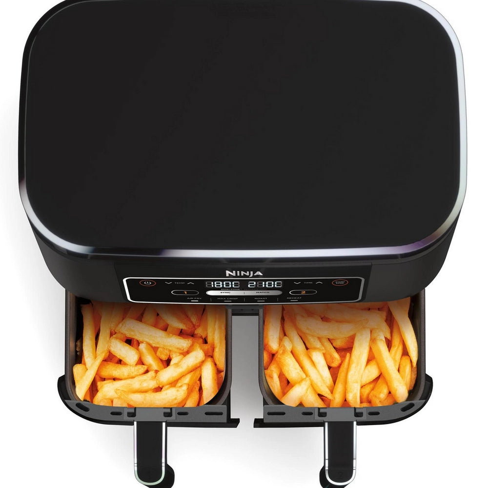 Ninja AF200UK Foodi 4-in-1 Dual Zone 7.6L Air Fryer - Black – Tylers ...