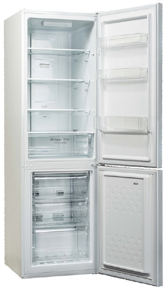 New World NWBM231FFV3 55 X 170cm White 60:40 Frost Free Fridge Freezer ...